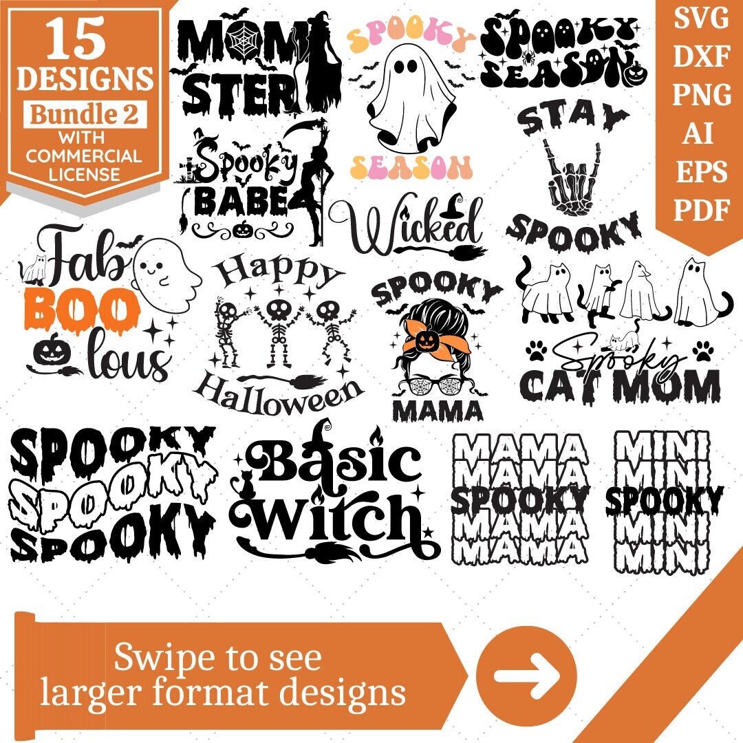 Halloween SVG Bundle | Halloween SVG | Ghost SVG | Witch Svg | Autumn ...