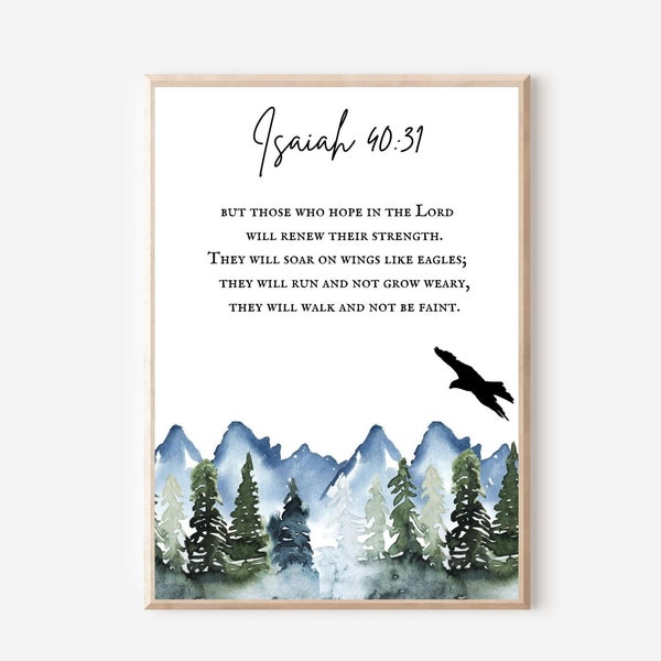 Isaiah 40 31 Svg - Etsy
