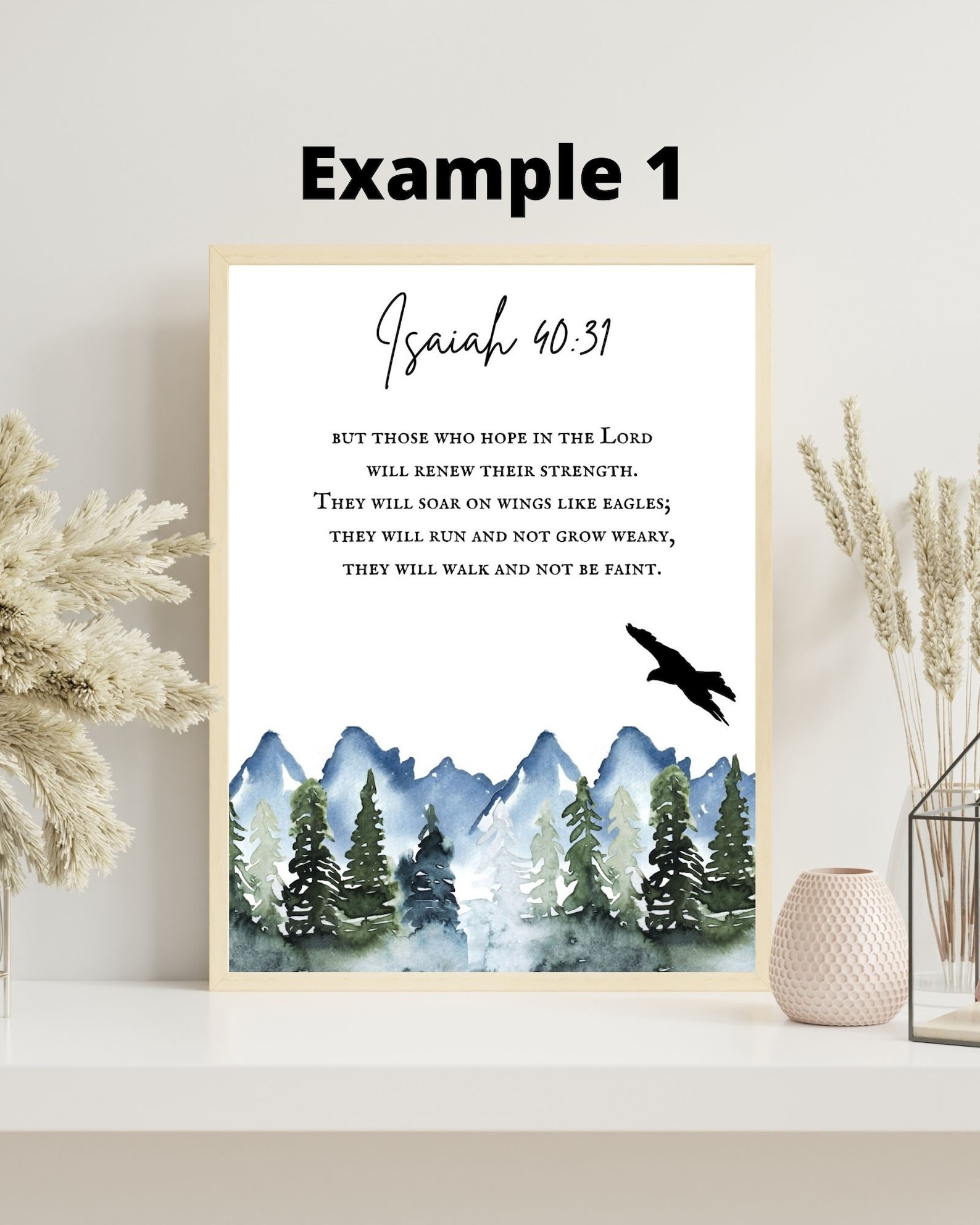 Custom Bible Verse Wall Art Printable, Custom Bible Verse Prints, Your ...