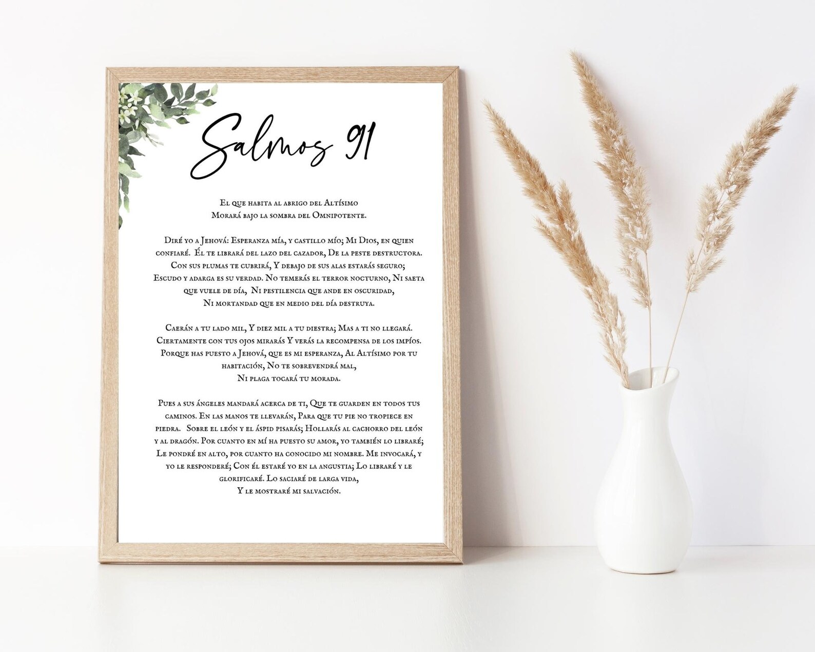 Salmos 91, Spanish Bible Verse Printable, Psalms, Verso De La Biblia ...