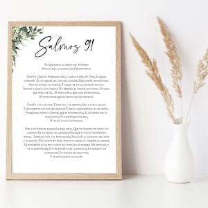 Salmos 91, Spanish Bible Verse Printable, Psalms, Verso De La Biblia ...