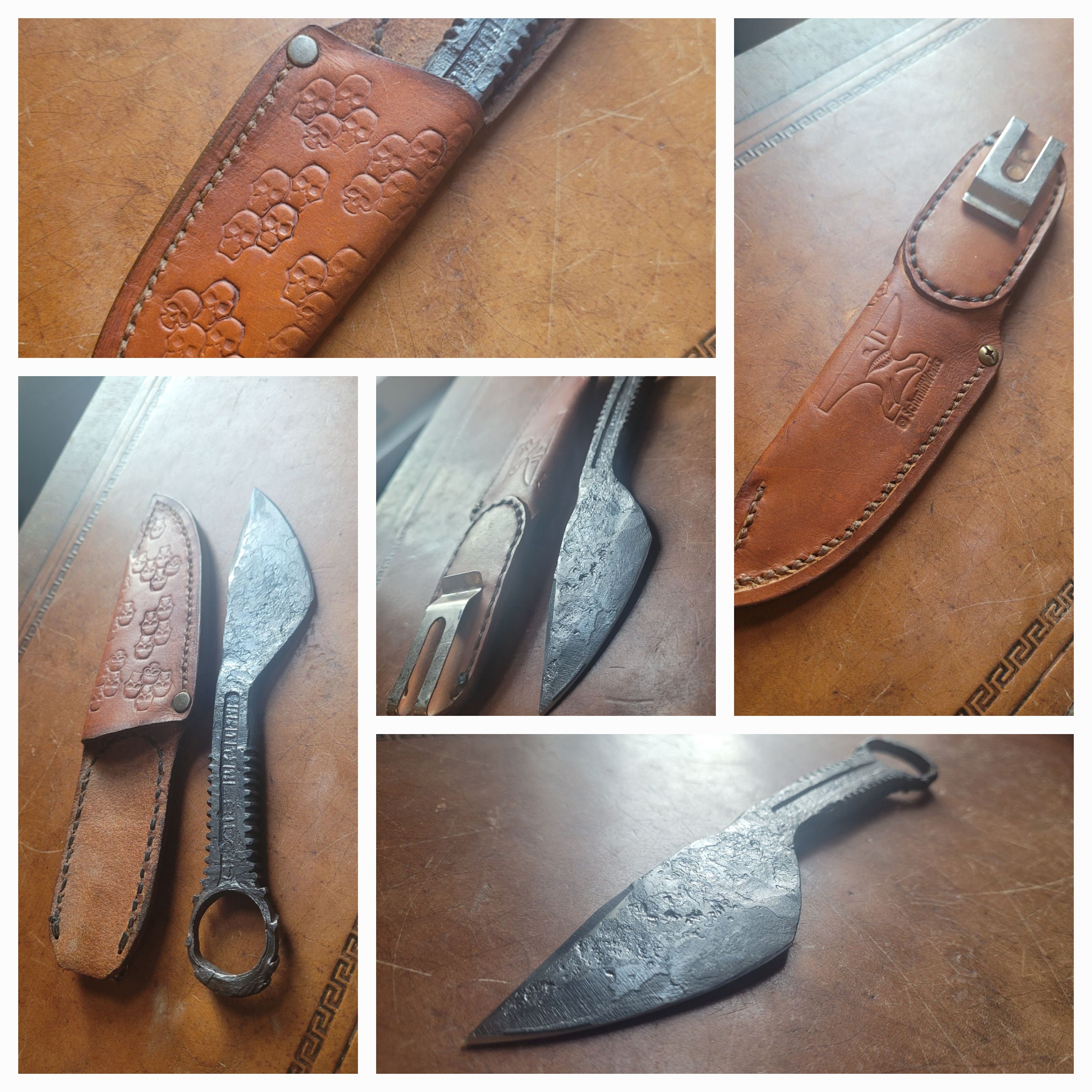 Hand Forged Repurposed Knives - Etsy