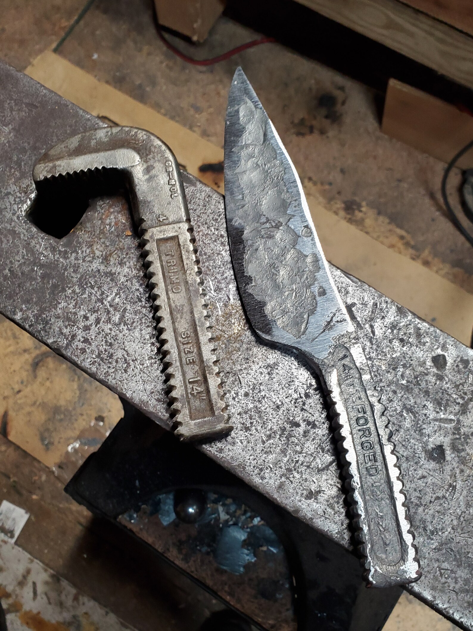 Hand Forged Repurposed Knives - Etsy