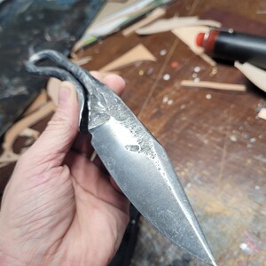 Hand Forged Blacksmith Knife - Etsy