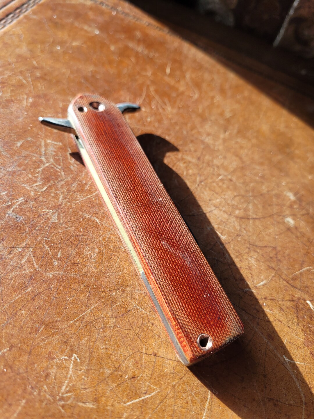 Handmade Friction Folder Knife - Etsy