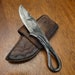 Hand Forged Blacksmith Knife - Etsy