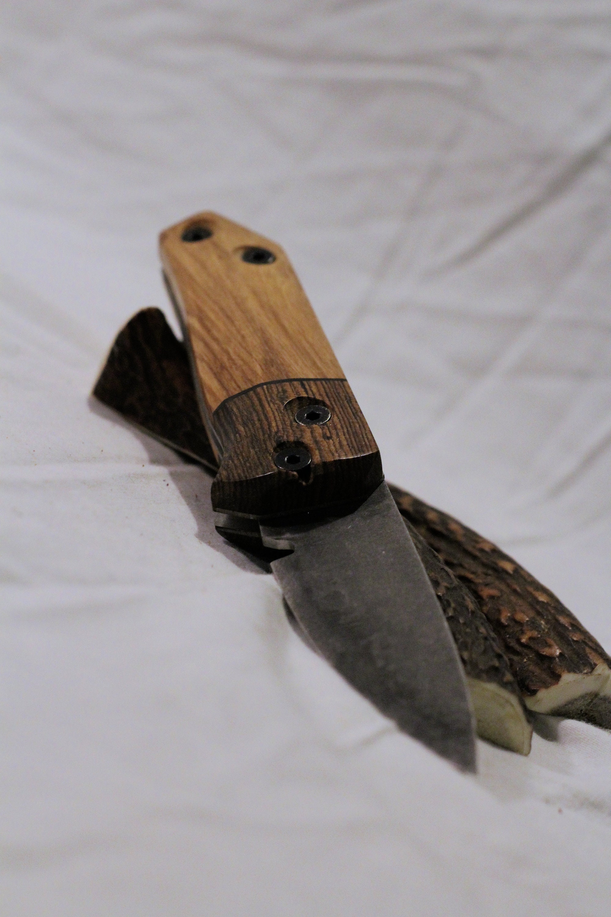 Handmade Friction Folder Knife With Cap Lifter and Prybar - Etsy