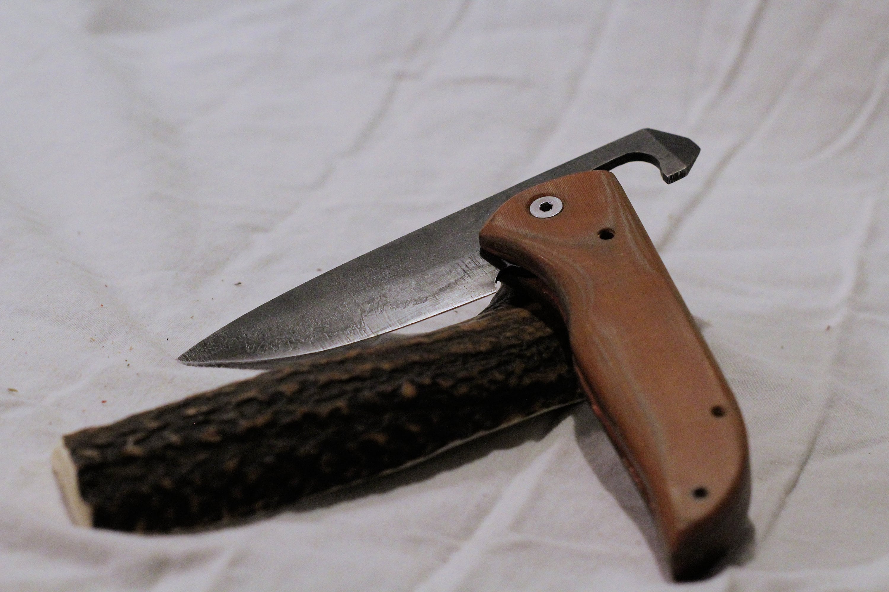 Handmade Friction Folder Knife With Cap Lifter and Prybar - Etsy