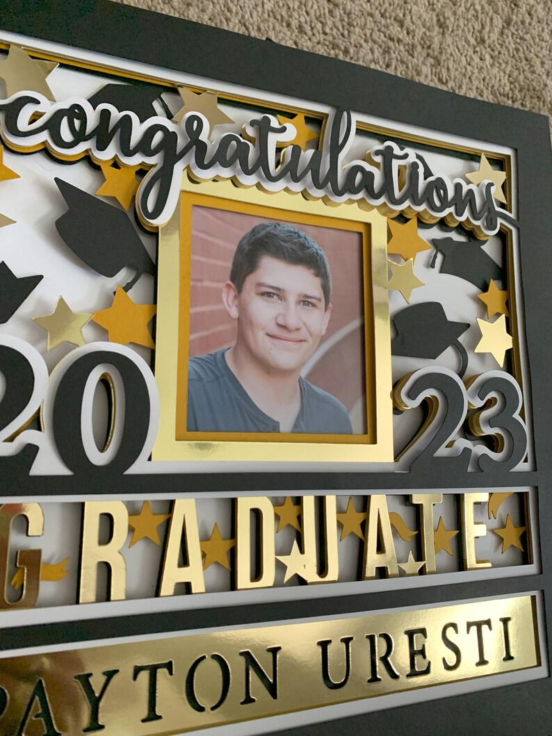 Custom 2026 Graduation 3D Shadow Box: High School/college Keepsake - Etsy