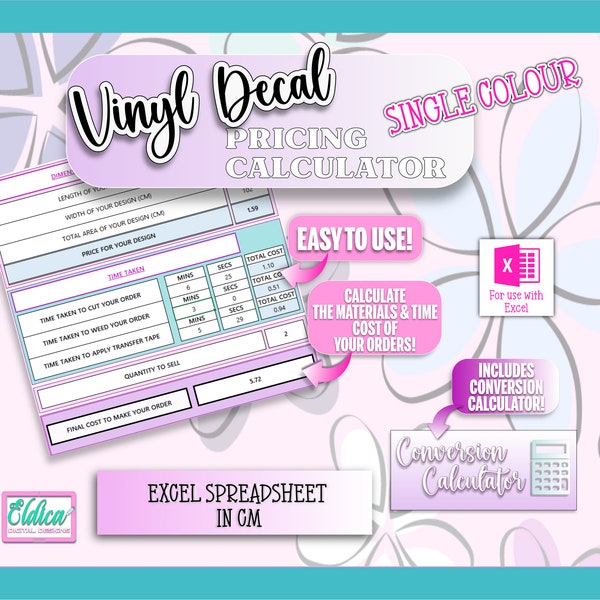 Decal Price List - Etsy