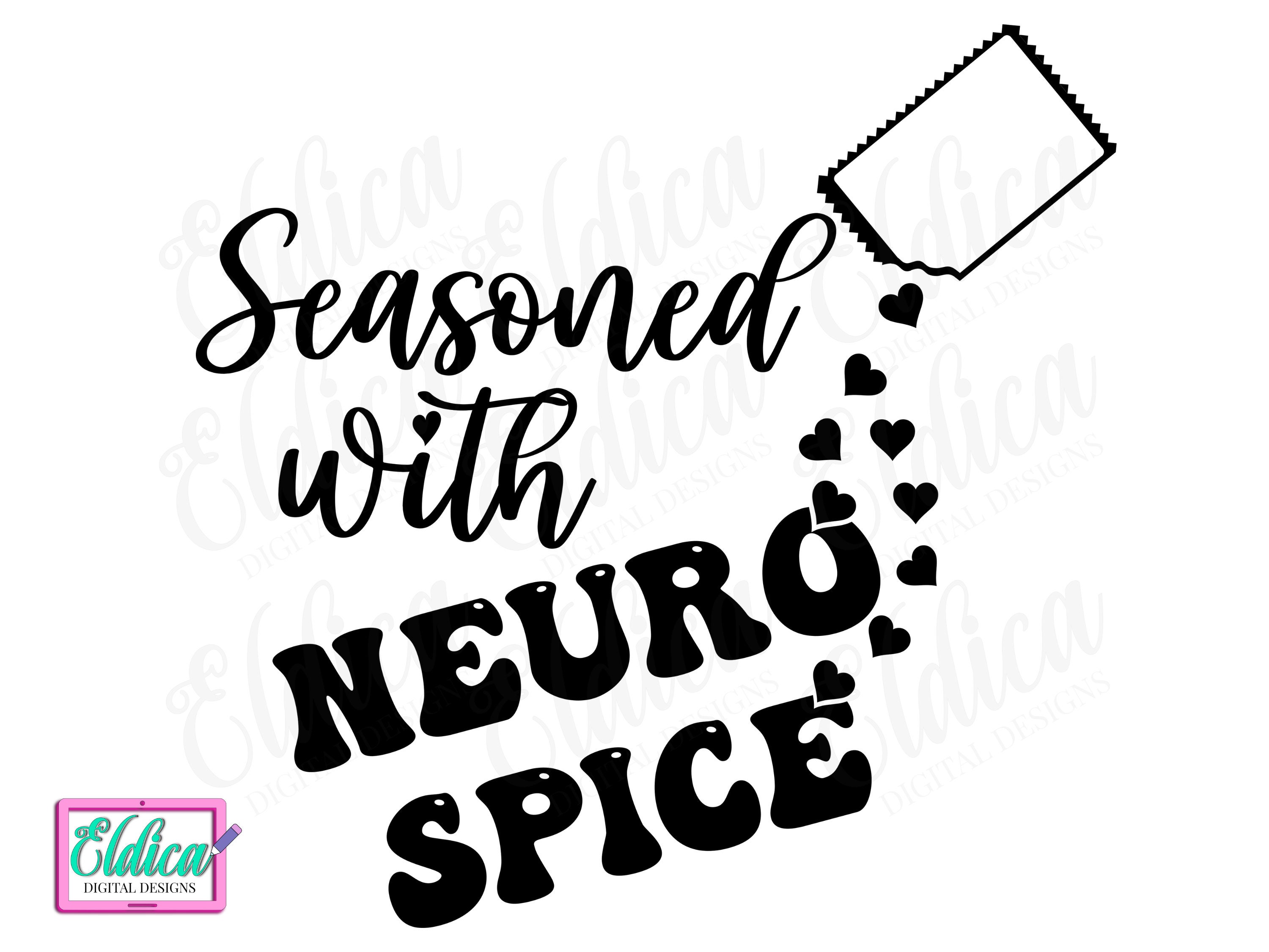 Neuro Spicy SVG Autism Awareness SVG Bundle ADHD Svg Mental - Etsy