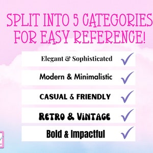 Canva Font Pairing Cheat Sheet: 75 Font Combinations (digital Download ...