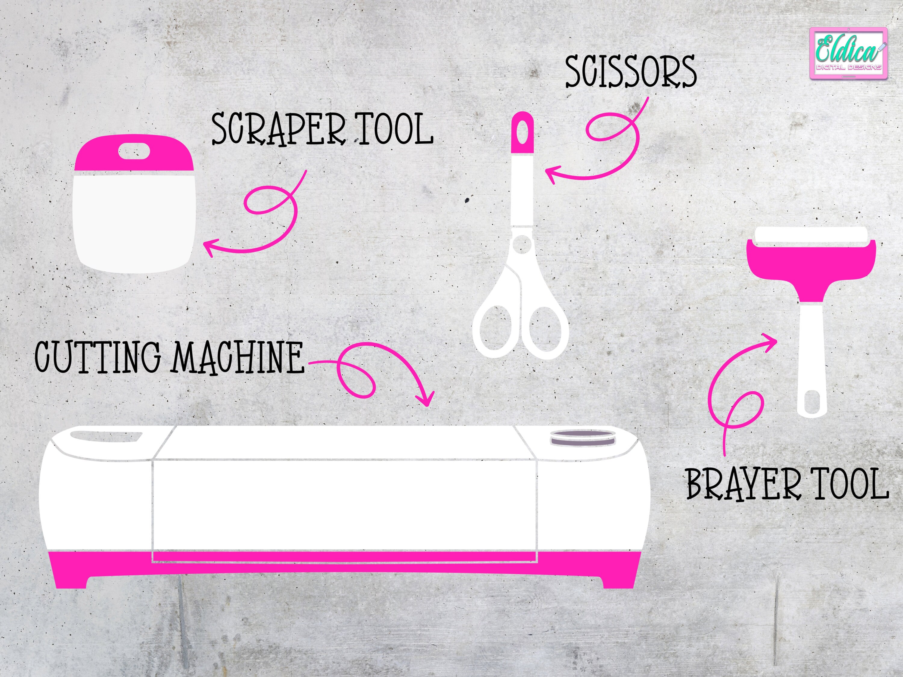 Cutting Machine Bundle Cricut Machine Svg Cricut Tools SVG - Etsy