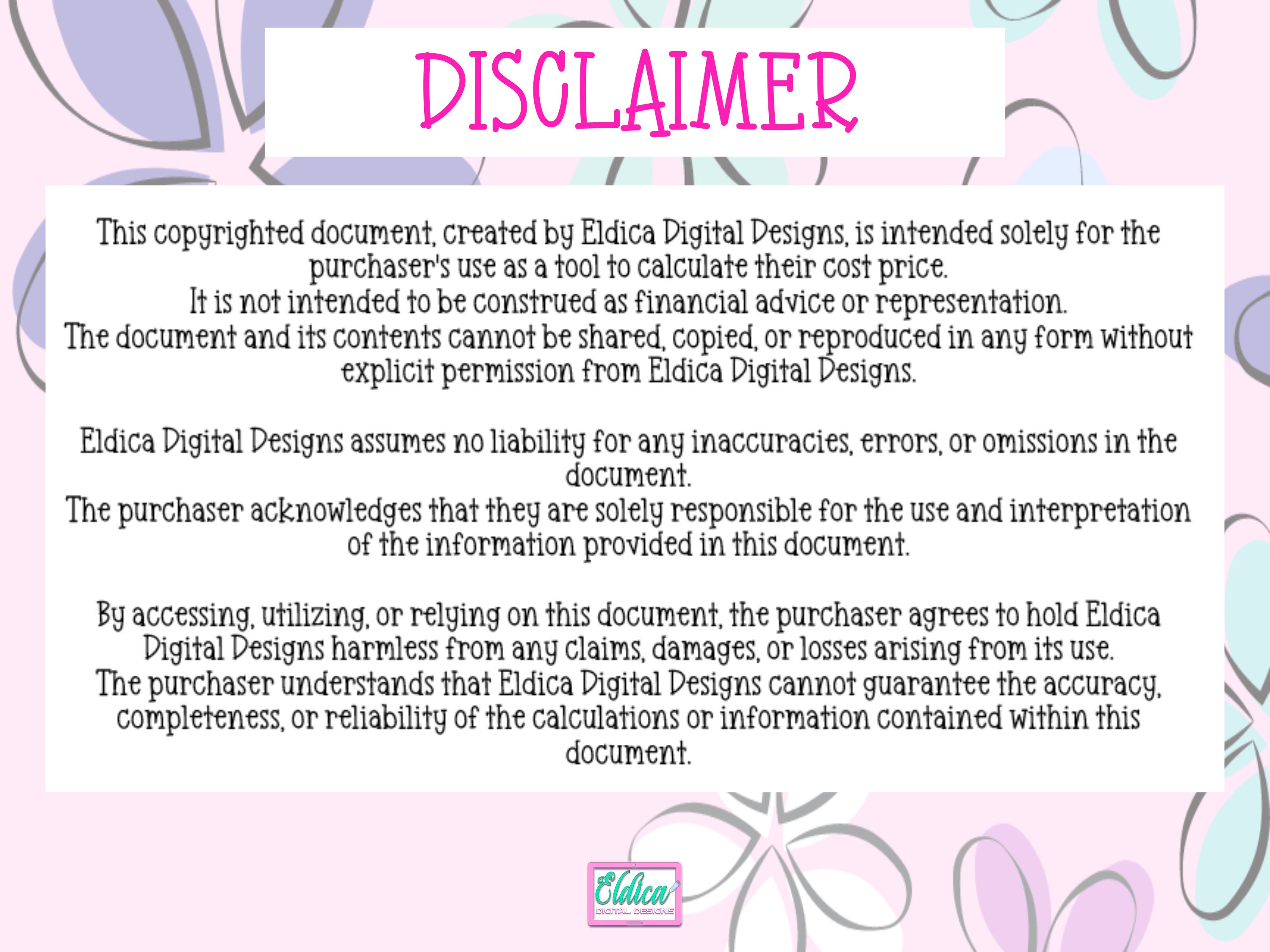 Vinyl Decal Pricing Calculator for Small Businesses in Cm, Cost ...