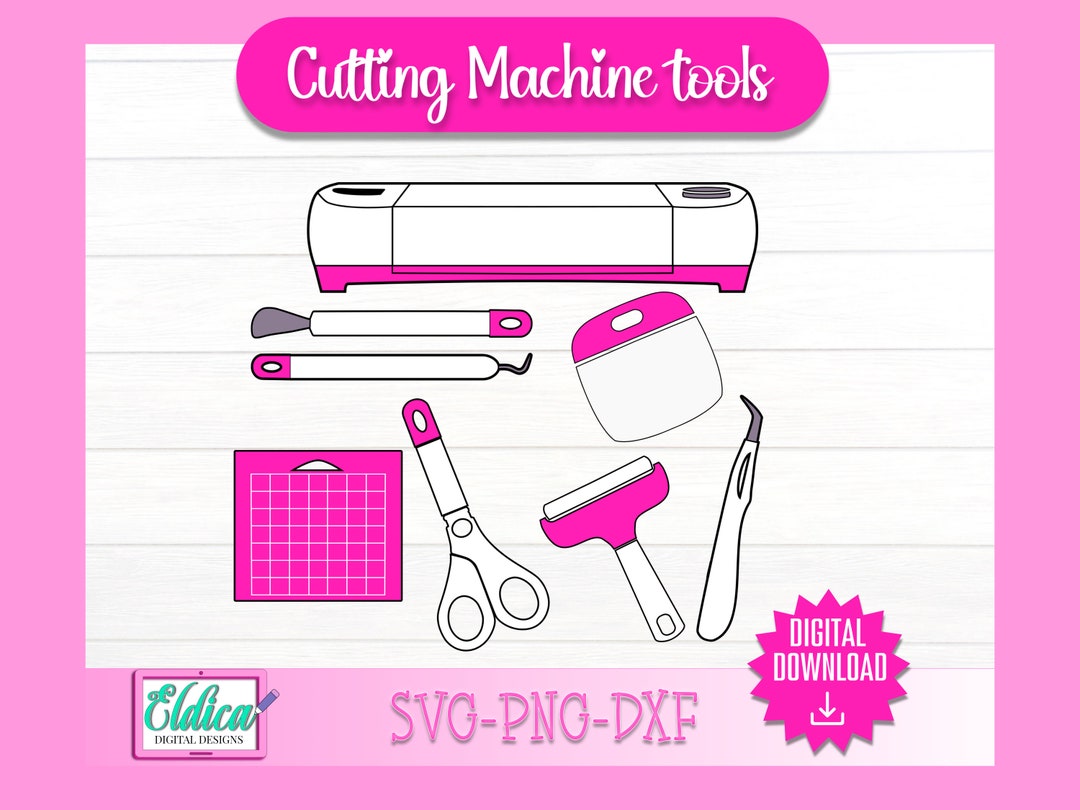 Cutting Machine Bundle, Cricut Machine Svg, Cricut Tools SVG, Cricut ...