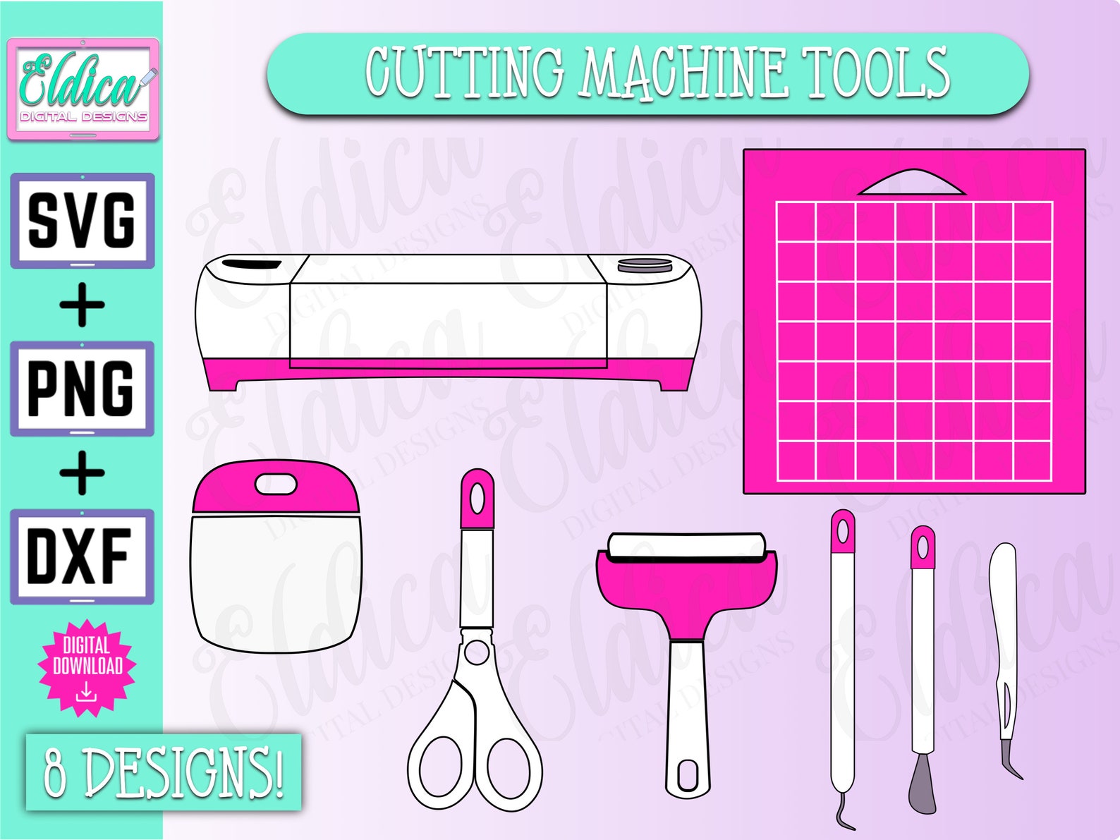 Cutting Machine Bundle Cricut Machine Svg Cricut Tools SVG - Etsy