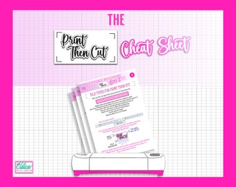 Printable Cheat Sheets for the Cricut Blades and All the - Etsy