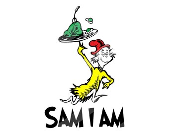 Sam I Am Coloring Page