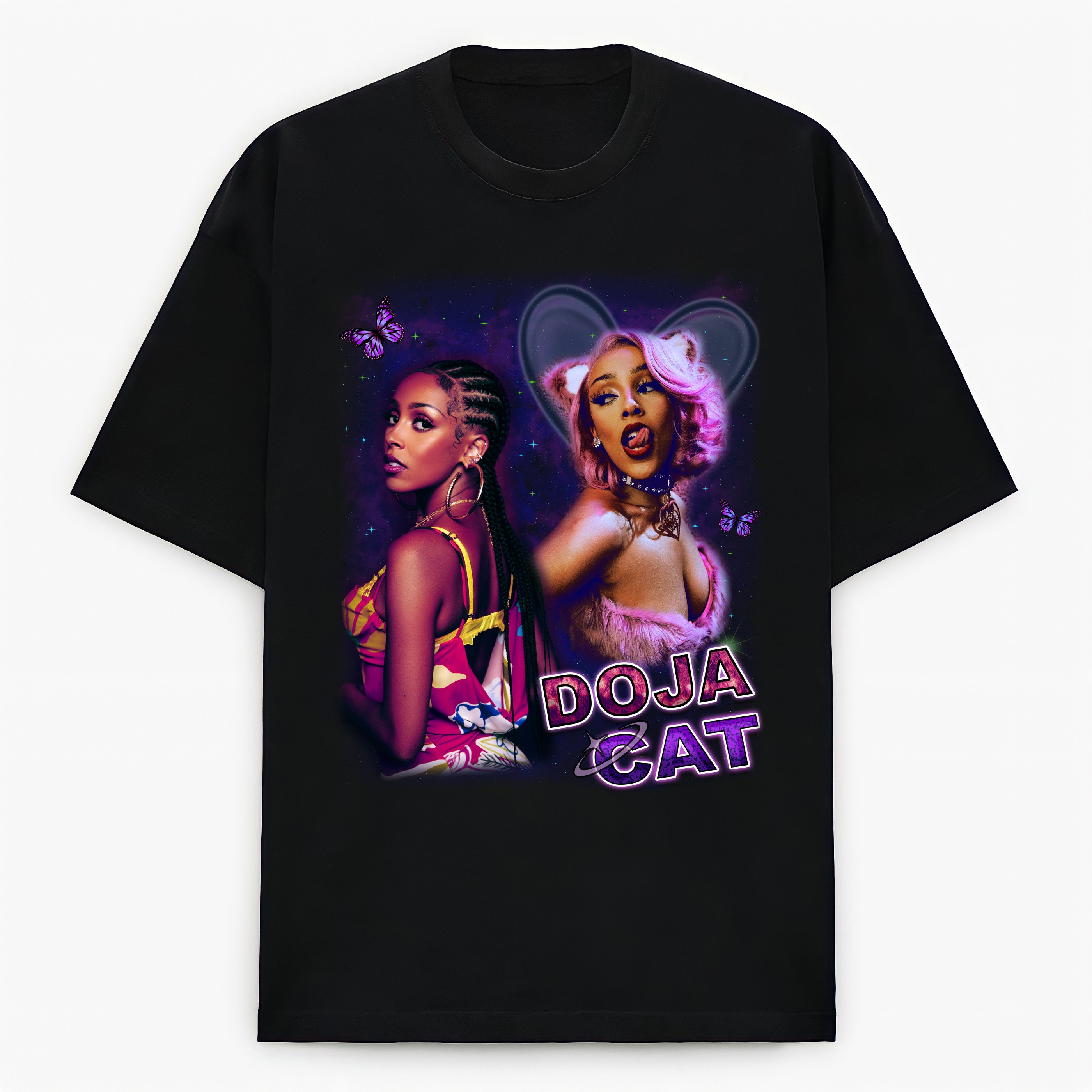 Doja Cat Planet Her Hip Hop Vintage Bootleg Retro 90s Streetwear Rapper ...