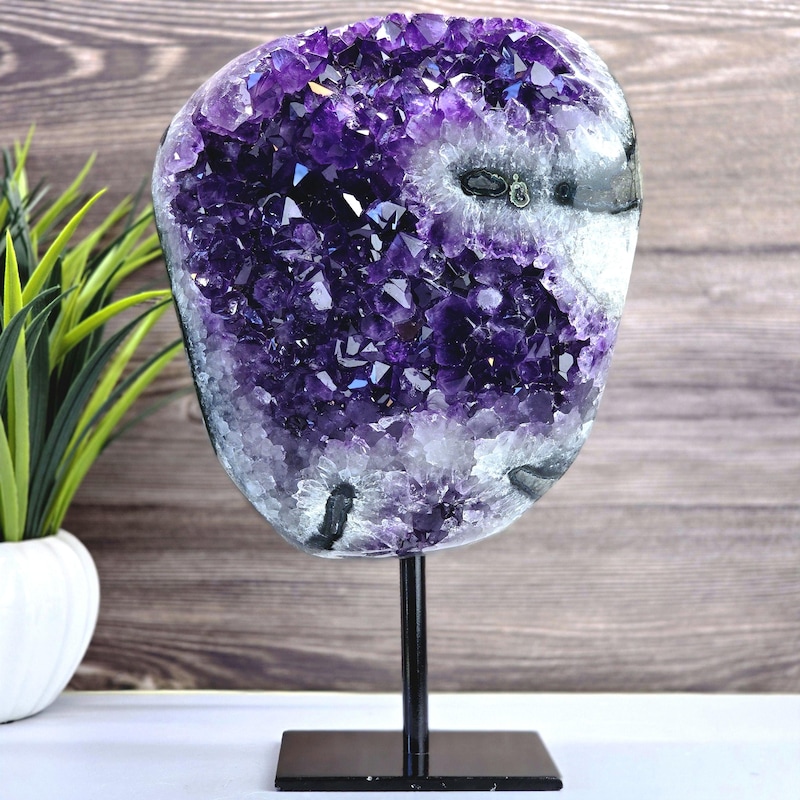 Amethyst Geode - Etsy