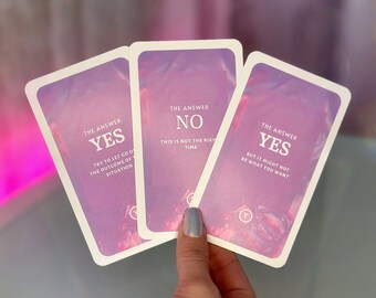 Yes or No Oracle Cards - Etsy