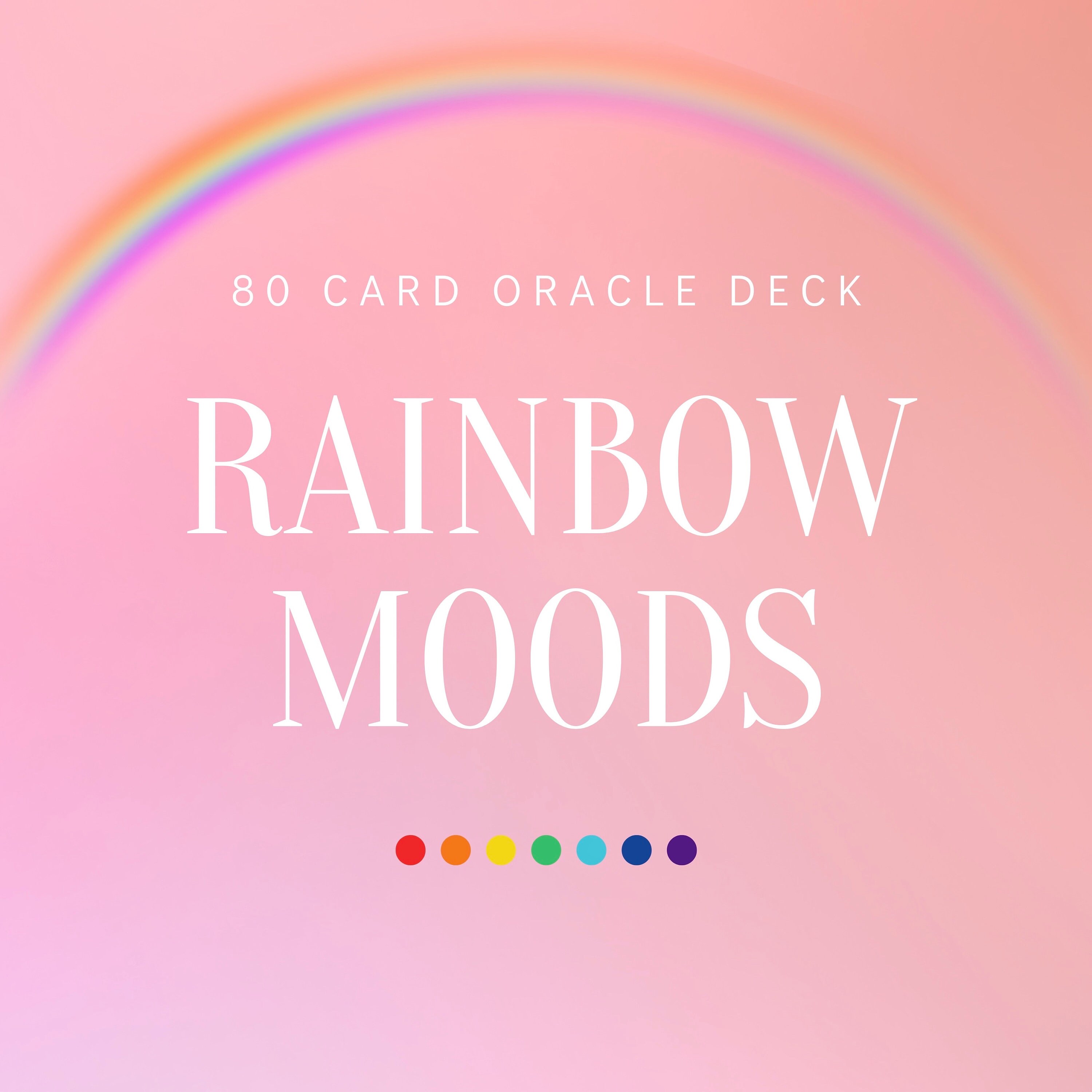 Rainbow Moods Oracle Deck Emotions Deck How Do They Feel - Etsy