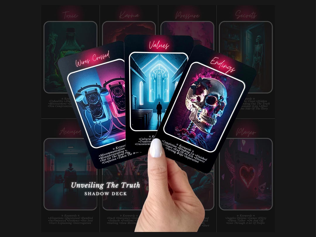 Unveiling the Truth Oracle | Shadow Deck | Love Deck | Relationship ...