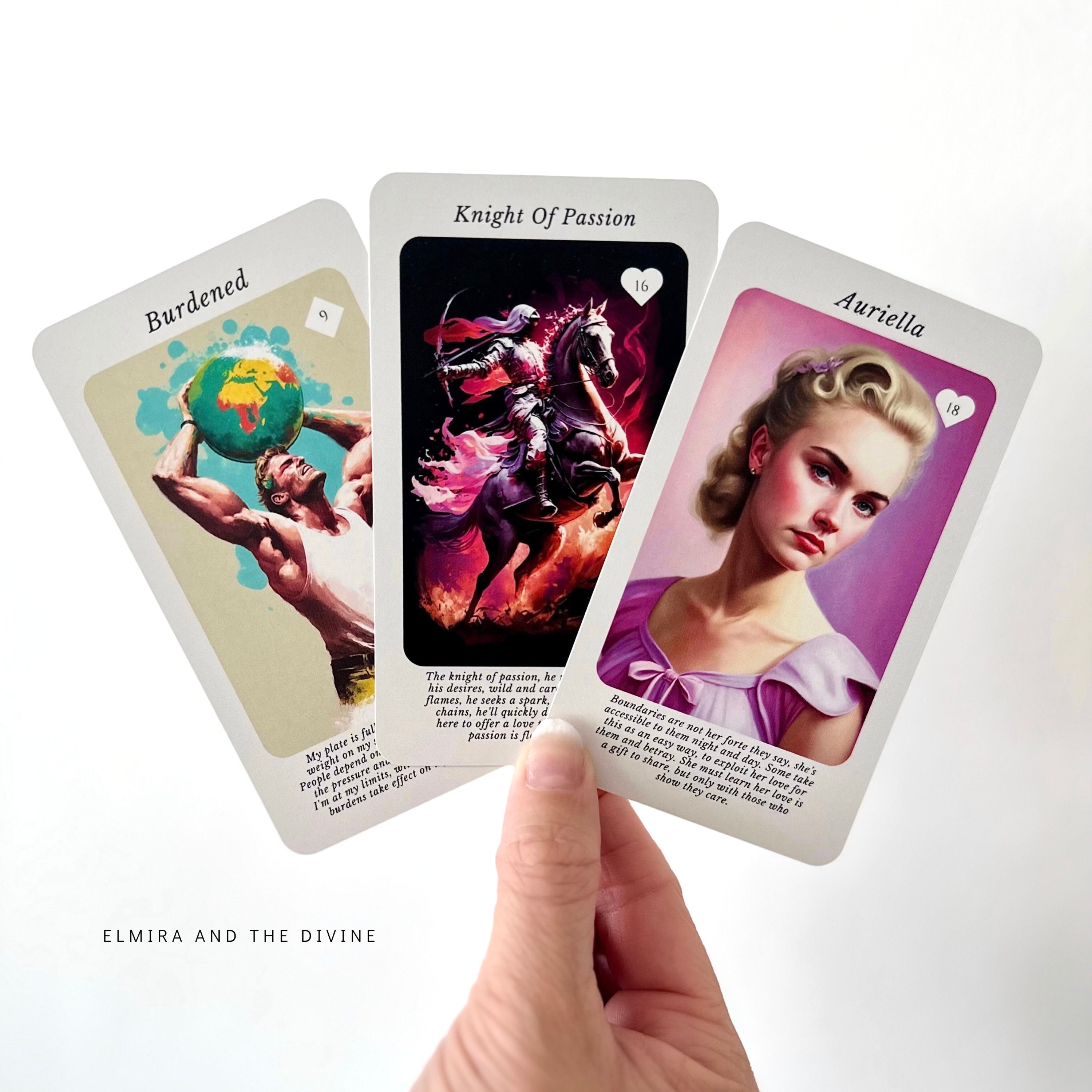 The Sedora Oracle Romance Edition Love Oracle Playing Card Style Poetry ...