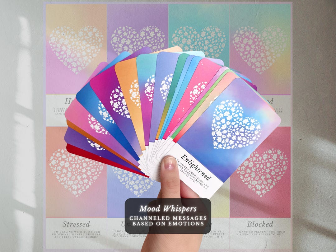 Mood Whispers | Channelled Messages | Emotions Deck | Message Cards ...