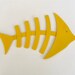 Bone Fish Metal Wall Decor Coastal Beach Theme, Powder Coated, Wall Art ...