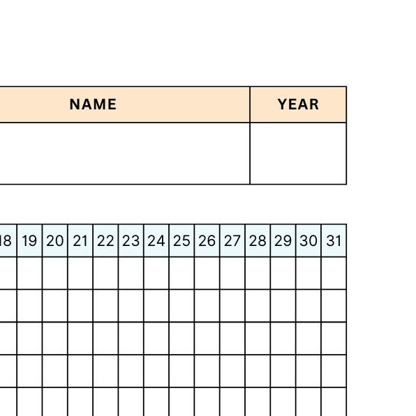 Piano Lesson Practice Tracker Any Instrument Printable - Etsy