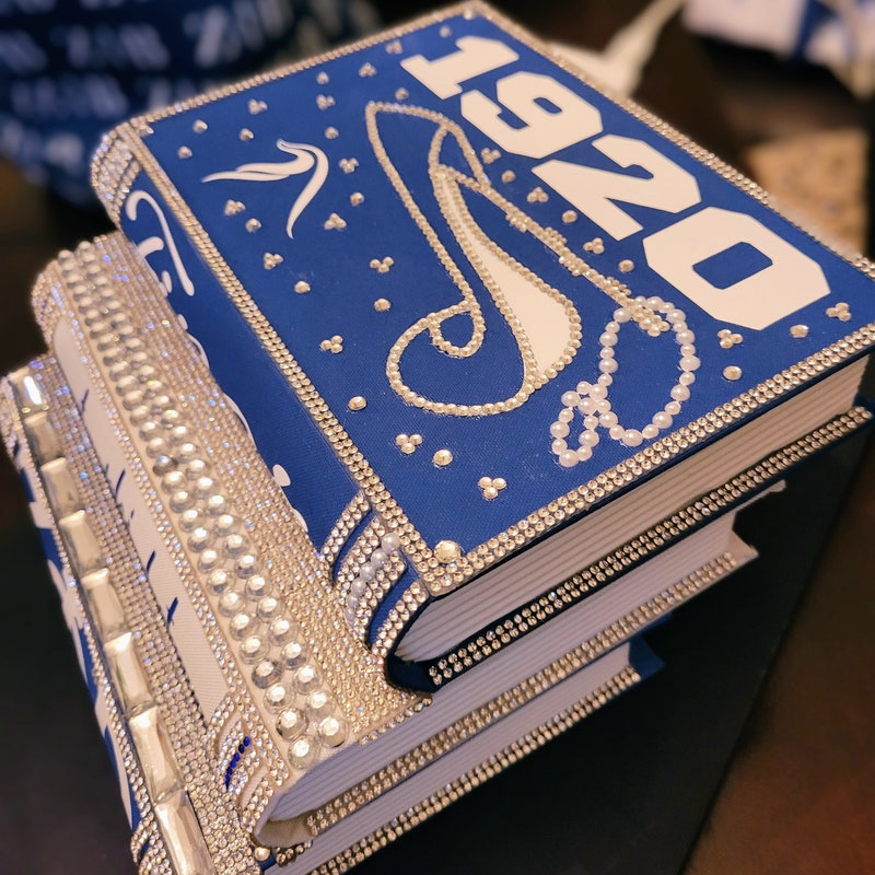 Bling Book Stack - Etsy