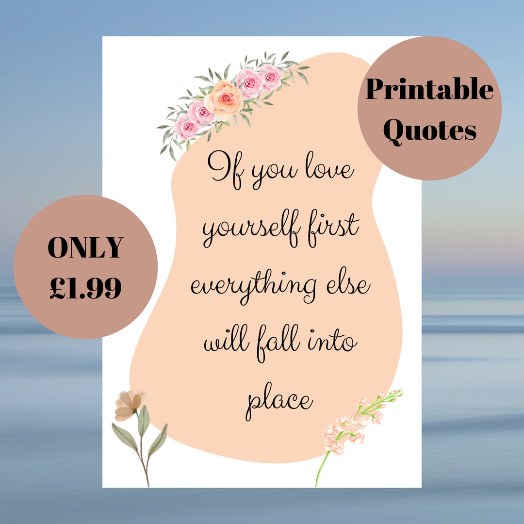 Printable Quotes | Downloadable or We Can Print and Post - Etsy