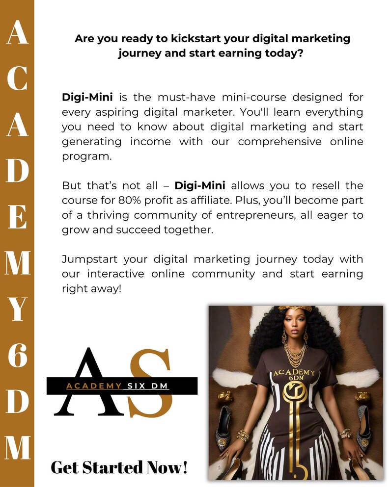 The Ultimate Digital Marketing Mini-course for Beginners! - Etsy