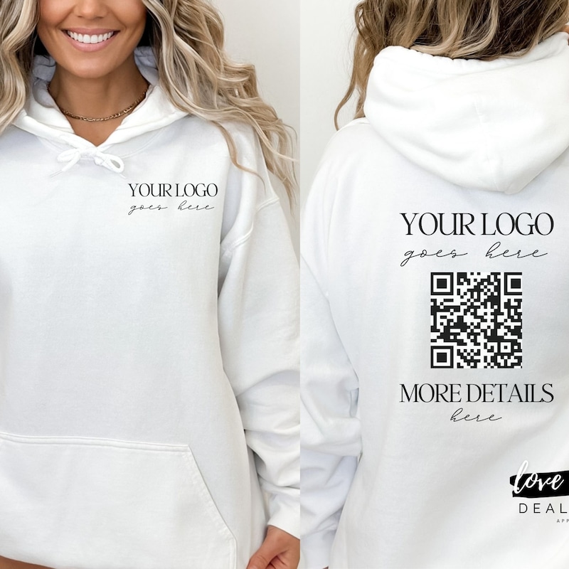 Qr Code Sweatshirt - Etsy
