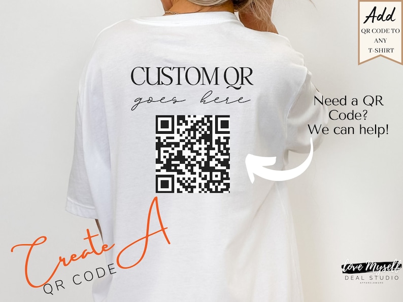 Personalized Digital QR Code for Website Small Business Digital ...
