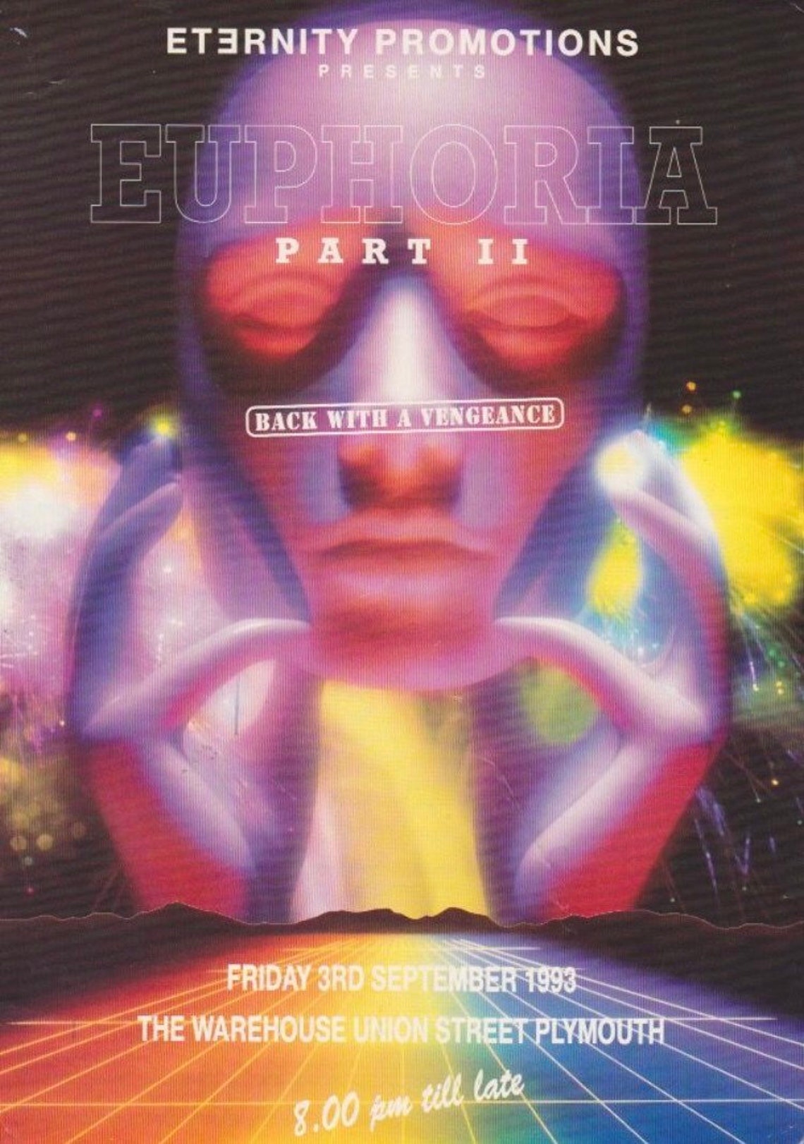 90s Rave Poster A3 Sized Retro Poster - Etsy UK