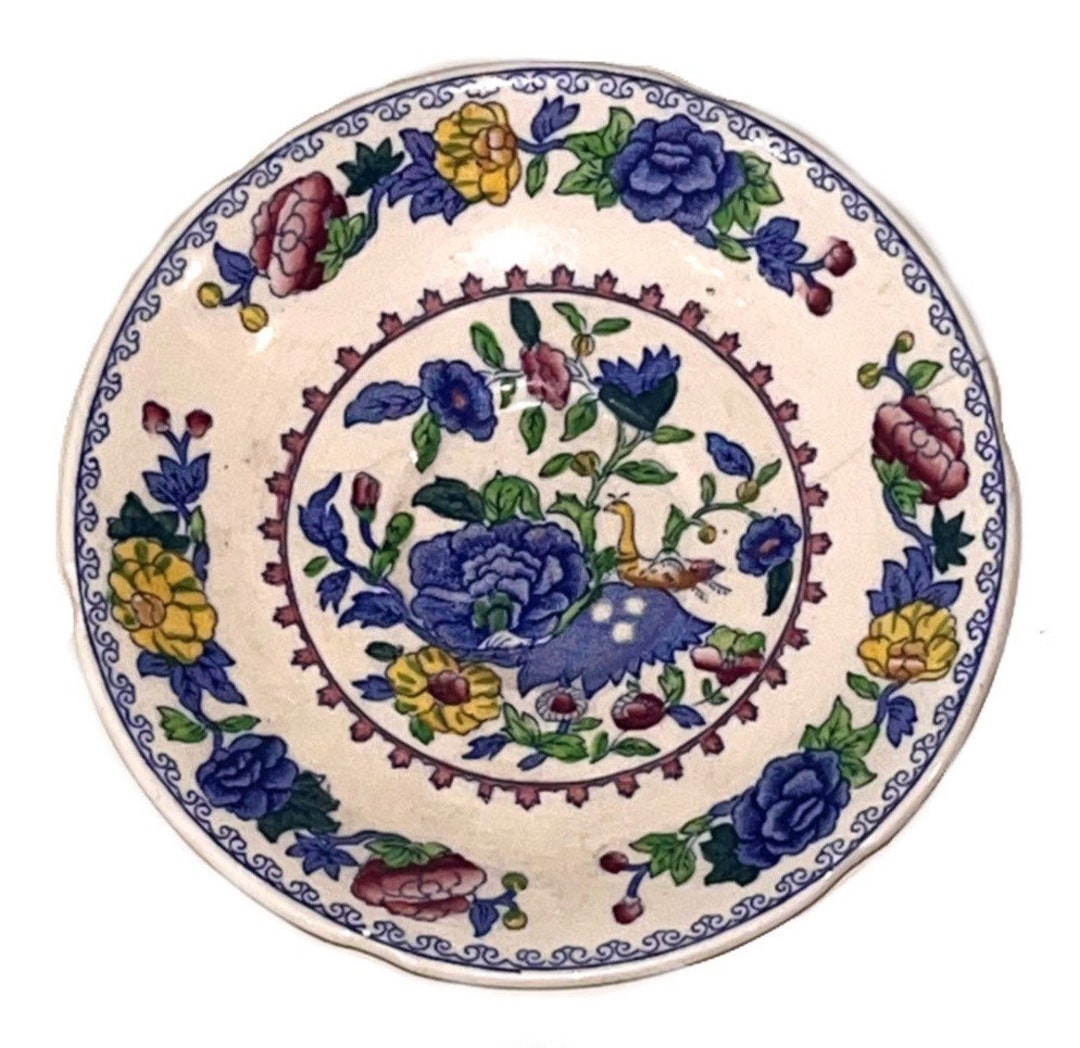 1940-1950 Masons Regency England Saucer . - Etsy