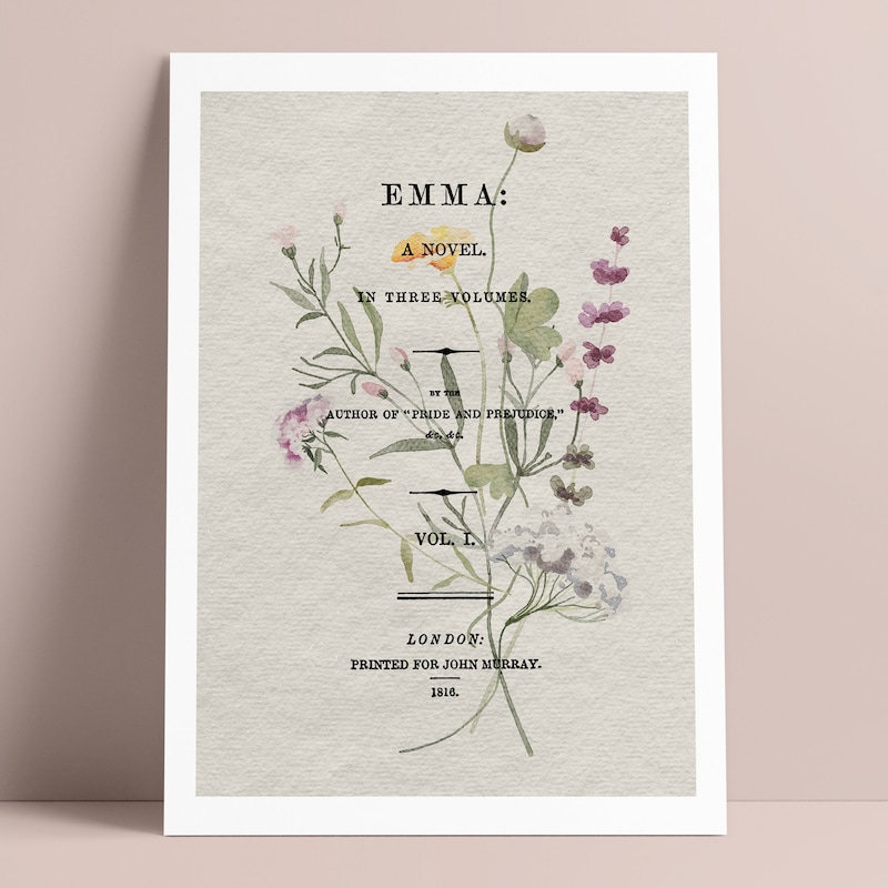 Jane Austen Poster - Etsy