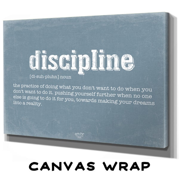 Discipline - Etsy