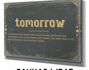 Tomorrow Artwork - Etsy