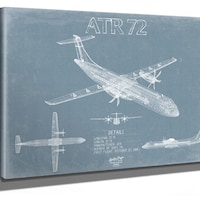 ATR 72-500 Cockpit Poster - Etsy