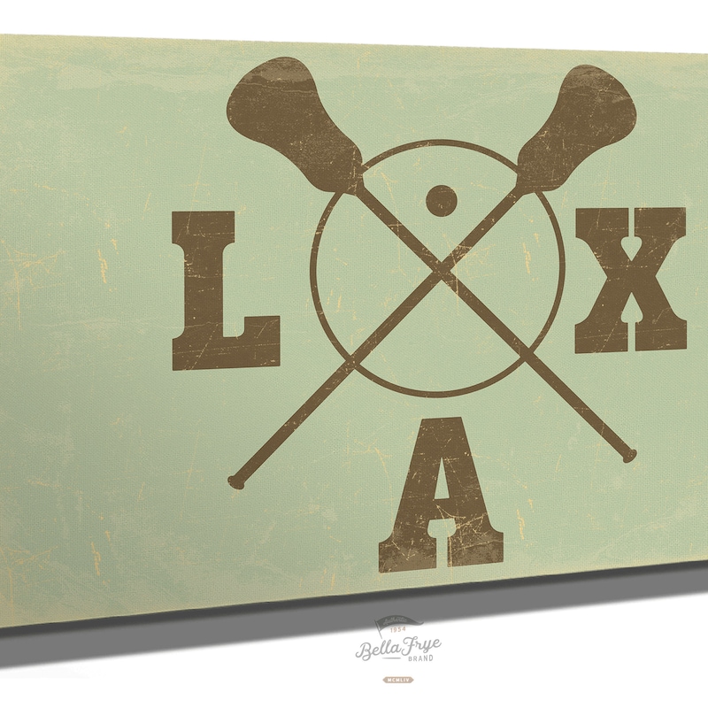 Lacrosse Wall Art - Etsy