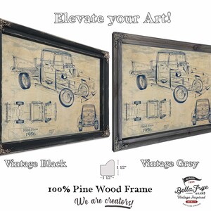 1956 Ford F100 Truck Model Mancave Blueprint Art - Etsy
