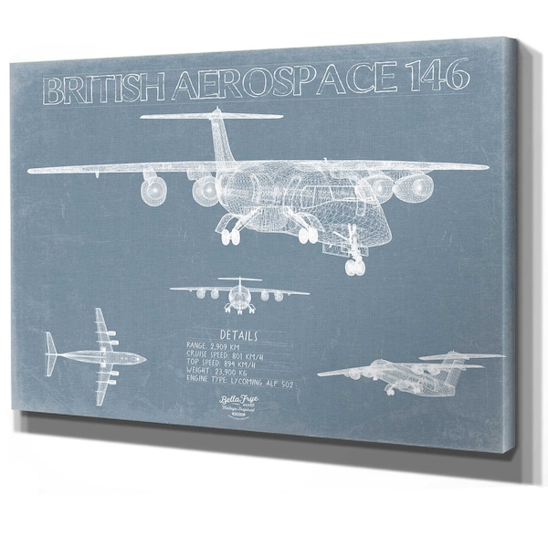 Bae 146 Blueprint - Etsy