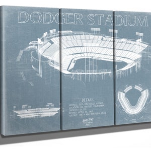 Dodger Stadium Wall Art - Original Los Angeles Dodgers Print - Etsy
