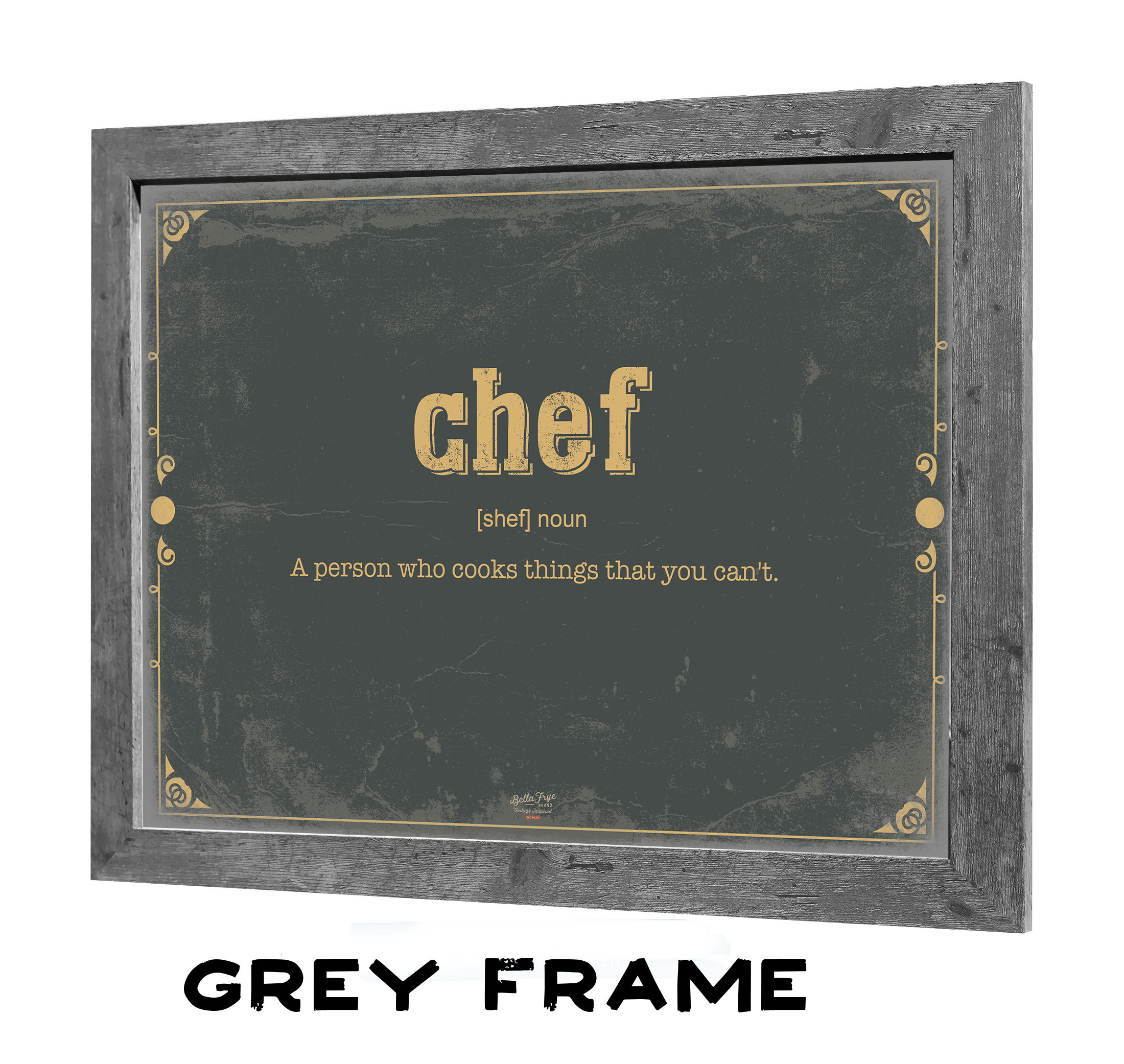Chef Word Definition Wall Art Gift for Chef Dictionary - Etsy