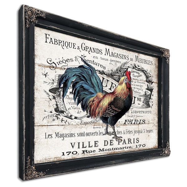 French Rooster - Etsy