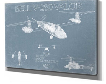 Bell V 280 Blueprint - Etsy