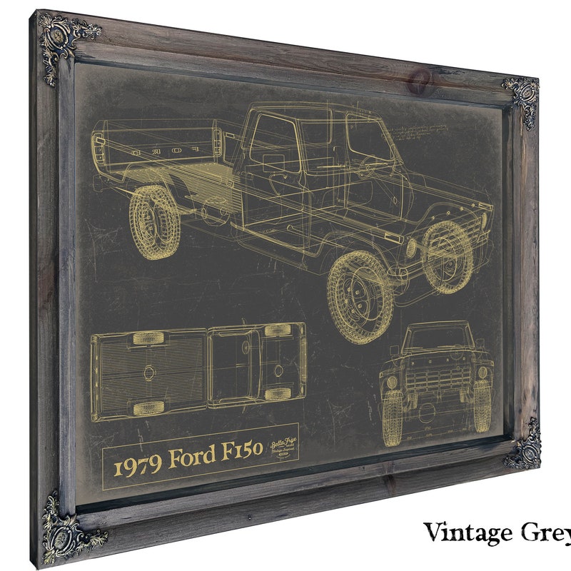 Ford F150 Drawing - Etsy